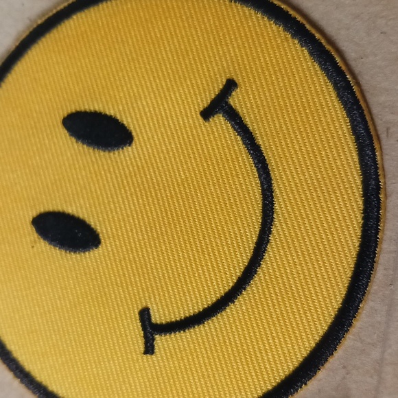 Crafters Square | Office | 3 Smiley Face Iron On Patches | Poshmark